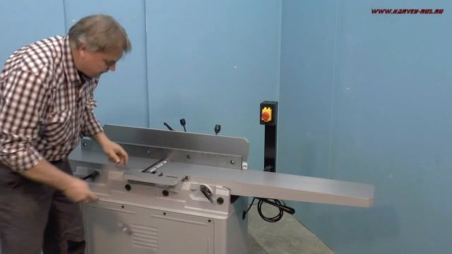 Warrior W0102 Настройка фуговального станка с параллелограмным механизмом