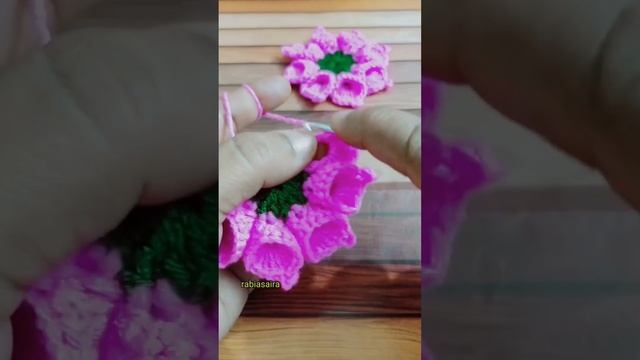 МК Обьемный цветок