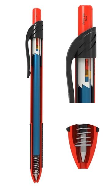 Механика шириковой ручки.