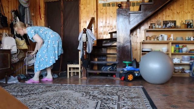 Уборка на даче⛺ Играем, едим и поем