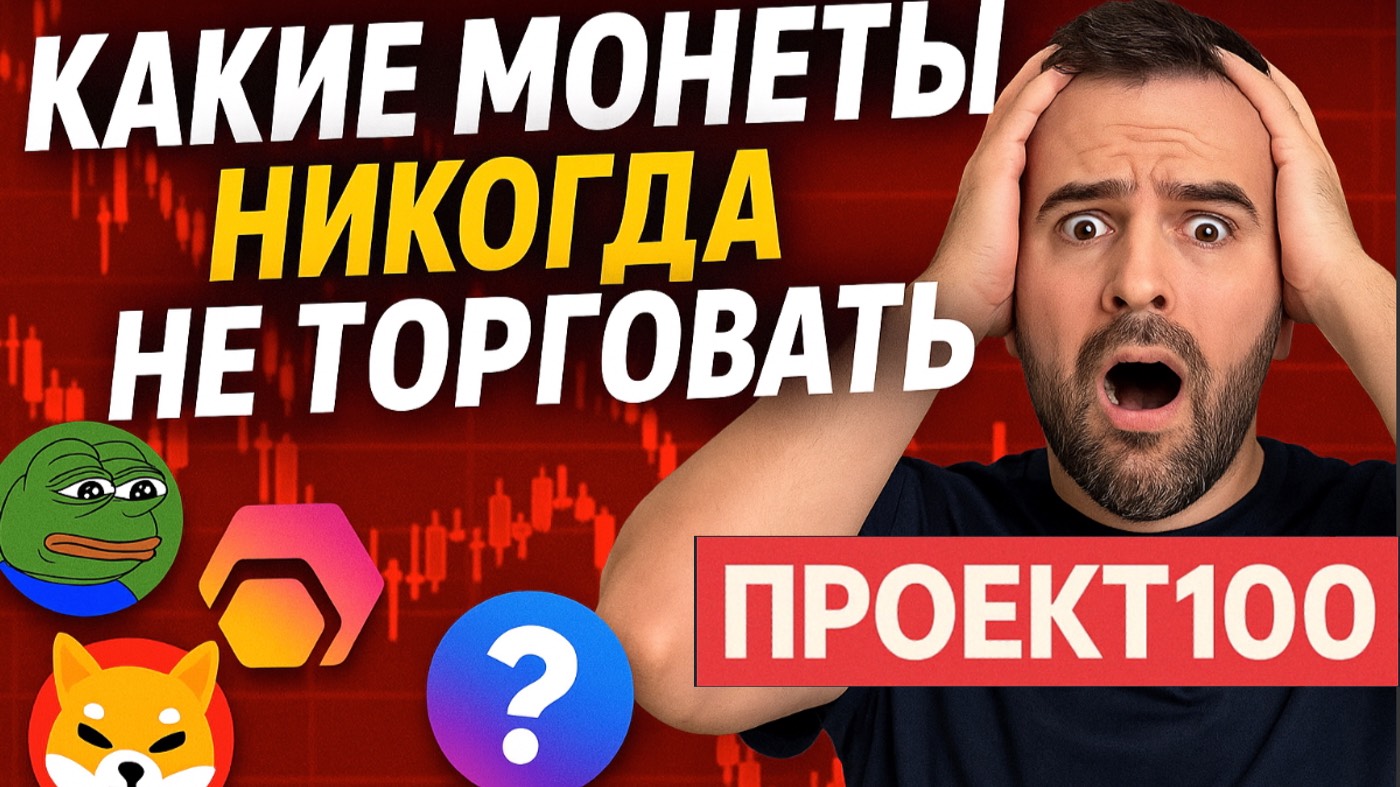 Проект100. Какие монеты НИКОГДА не торговать