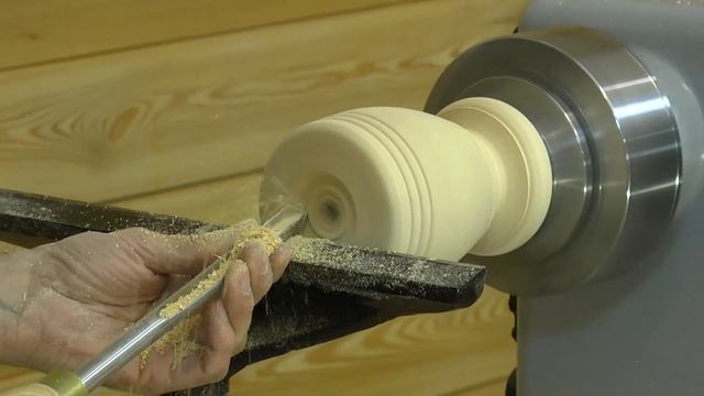 Изготовление вазы на токарном станке  JIB W0901
