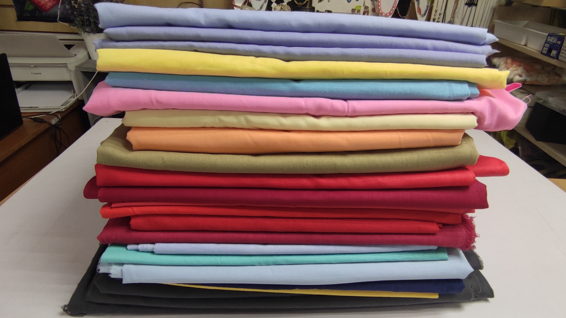 30.05.25 Однотонные хлопковые ткани