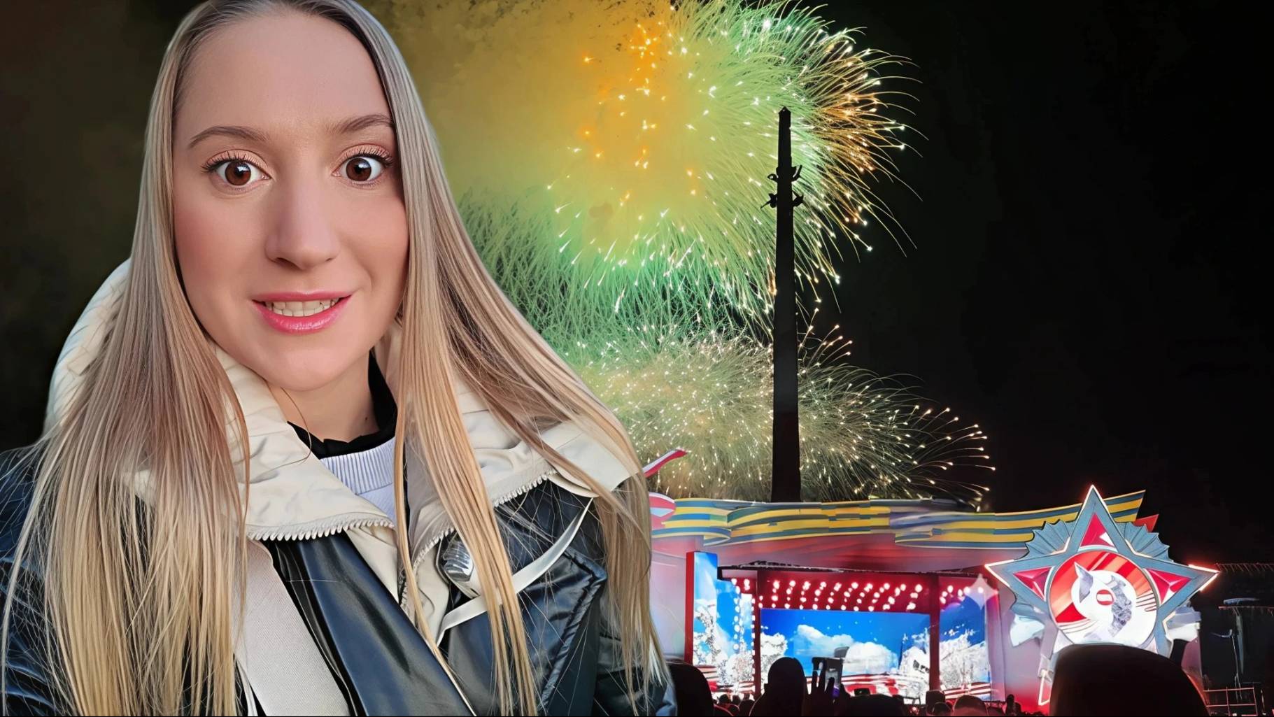 4К: Юбилейный Салют 9 мая.80 лет Победы! Лучший вид.Поклонная гора 2025