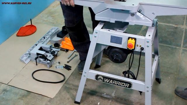 Warrior W 0108 Фуговальный станок с открытой станиной