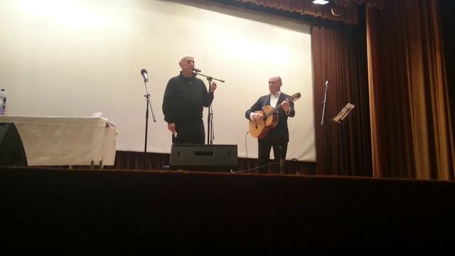 Александр Городницкий - Тарас Бульба - на концерте в посольстве России Париж 4 мая 2016 года