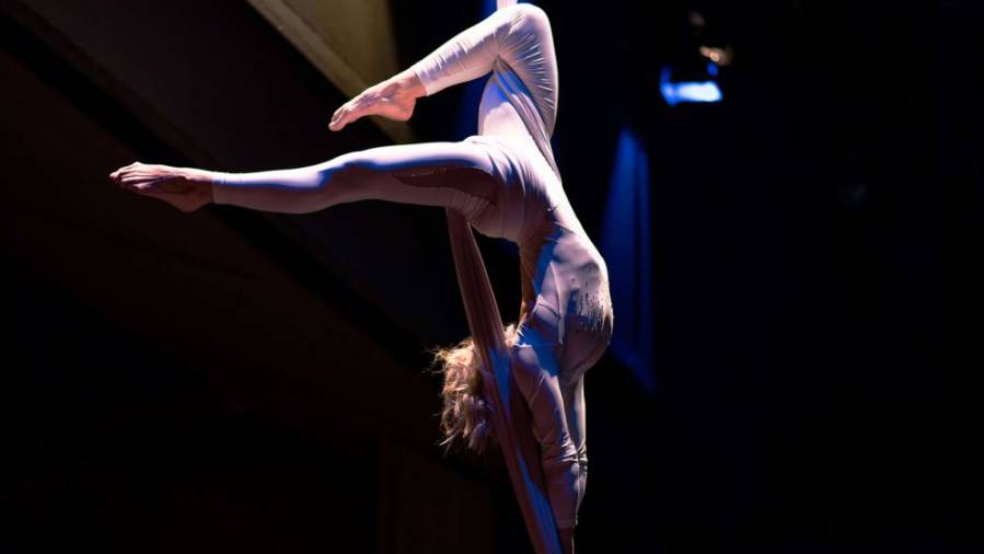 Арт-проект "Мир воздушной гимнастики"- создание номеров: "Эхо Мая" (прогон и репетиция)