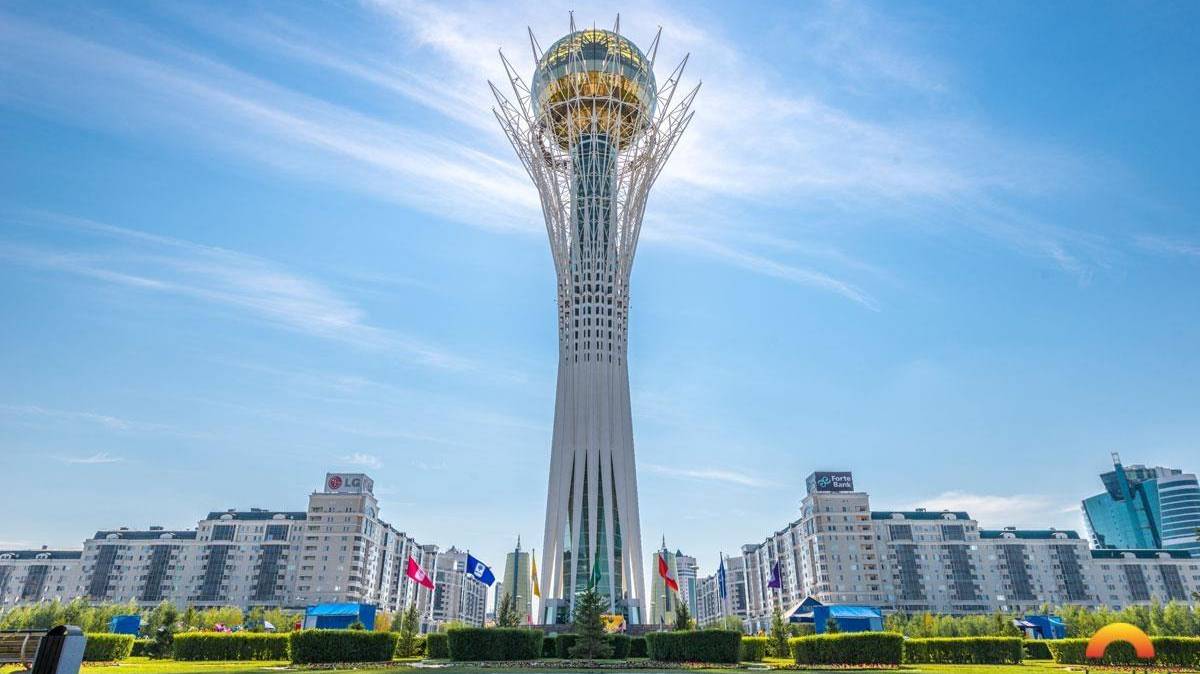 Путешествие по Казахстану Астана Байтерек смотровая часть 4 в 4k !
