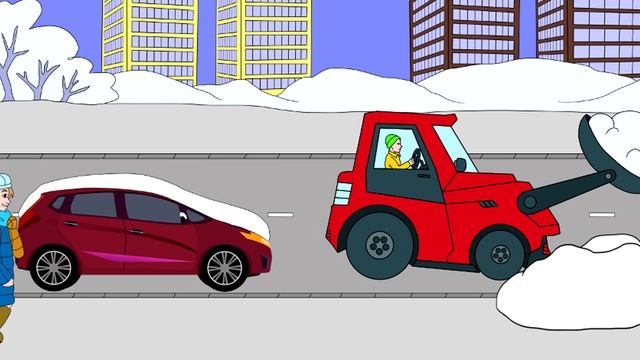 Ожившая раскраска от РСА I 1 сезон I Выпуск 6: " Осторожно, зима!"