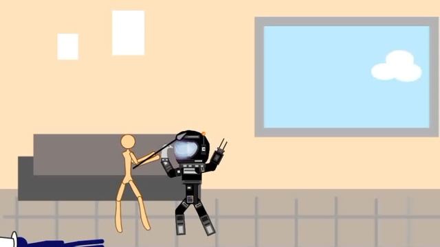 Студия Dimon_crooton 2 сезон 2 серия "Битва с роботом"