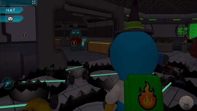 Imposter 3D online : horror с Данилом : Поставили капканы с CC12 в охрану,и загнали туда импостеров.