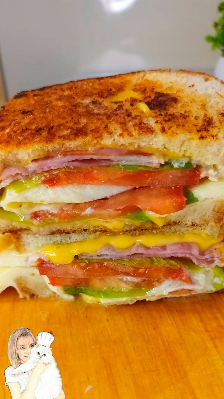 Рецепт вкусного сэндвича