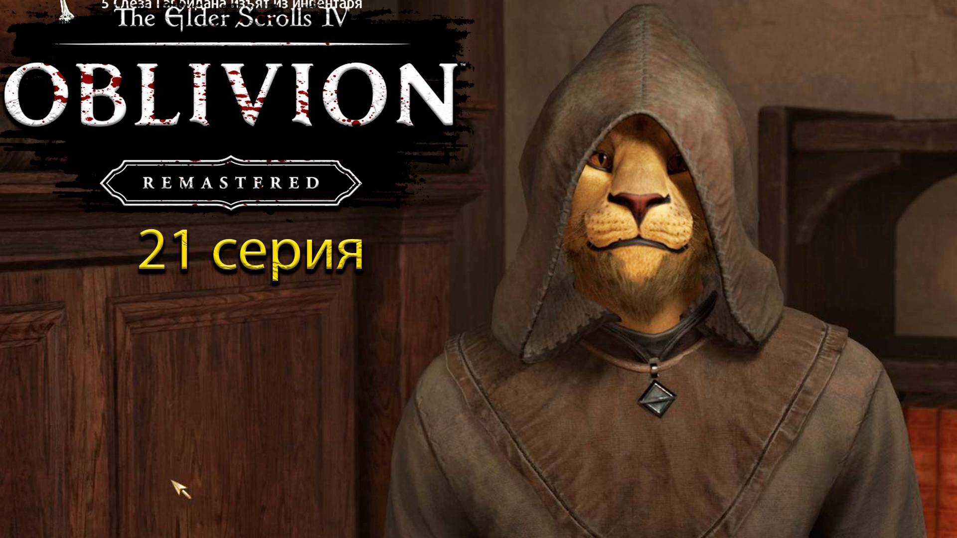 Слёзы спасителя - The Elder Scrolls IV: Oblivion Remastered - Прохождение игры #21