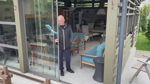 Застеклять или не застеклять ... ?? Беседка для барбекю от ПАЛЕКС