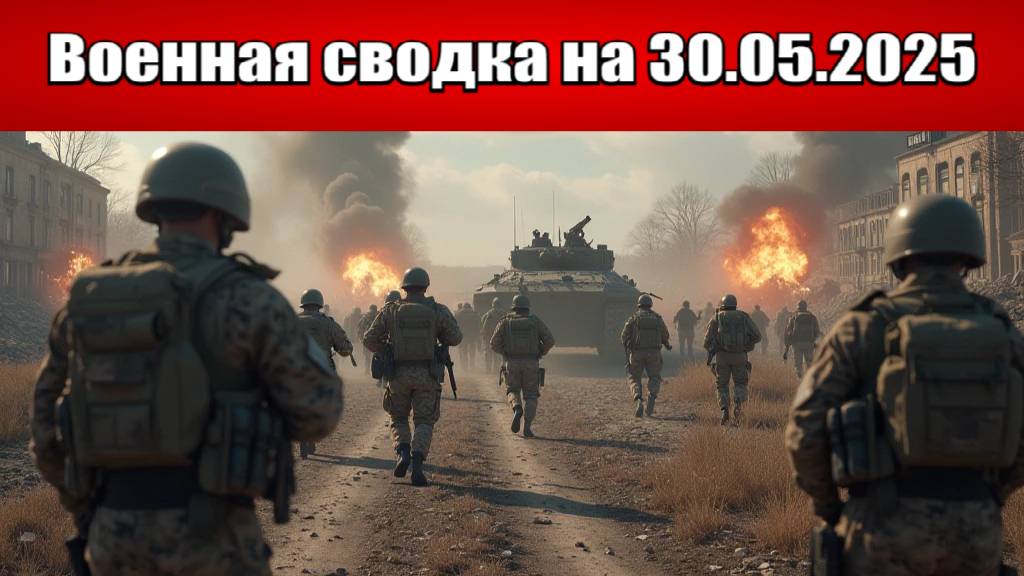 «ВС РФ добивают в котле Дзержинскую группировку ВСУ!»: Военная сводка с фронта СВО на 30.05.2025