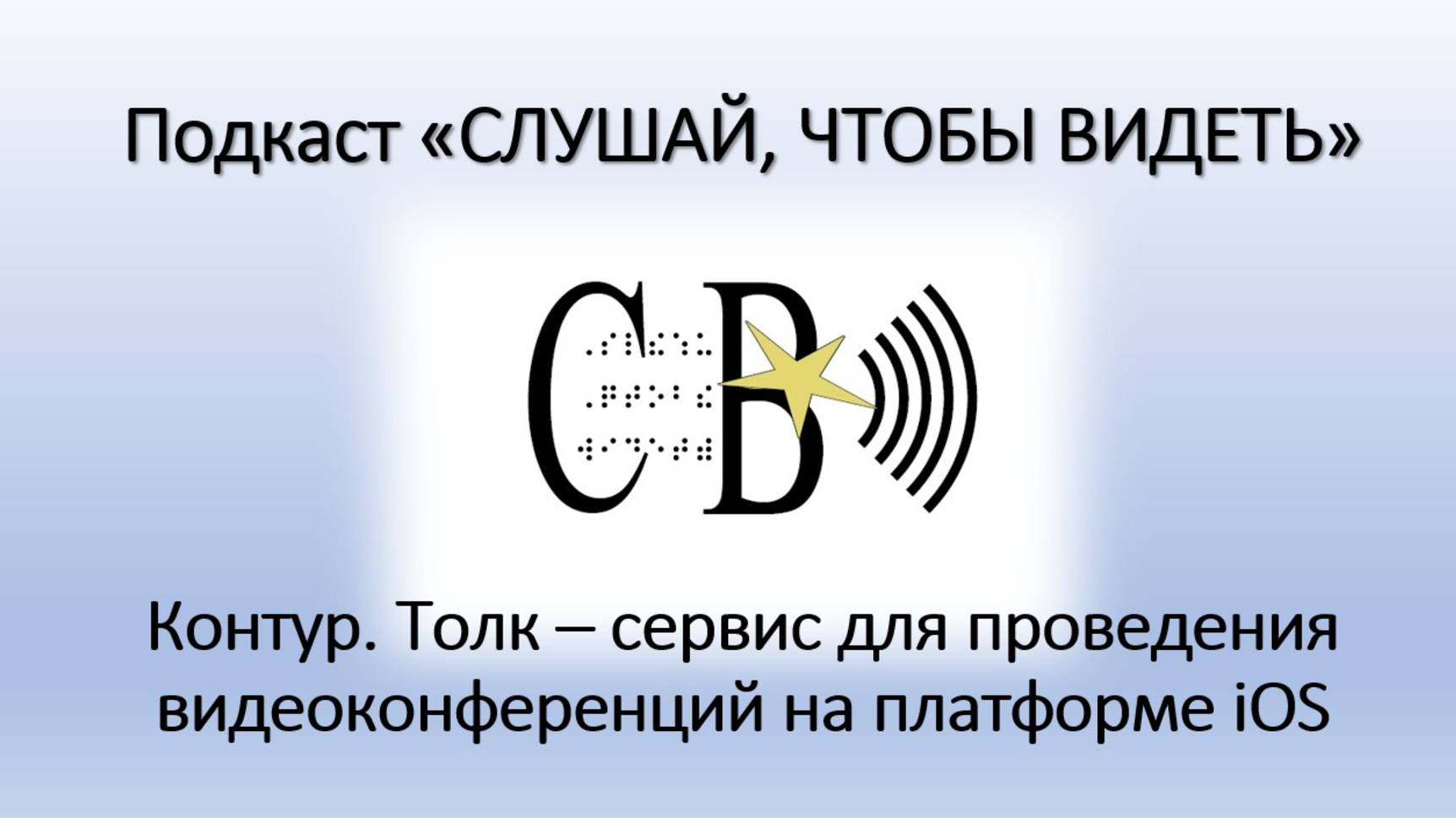 Контур.Толк - сервис для проведения видеоконференций на платформе iOS.