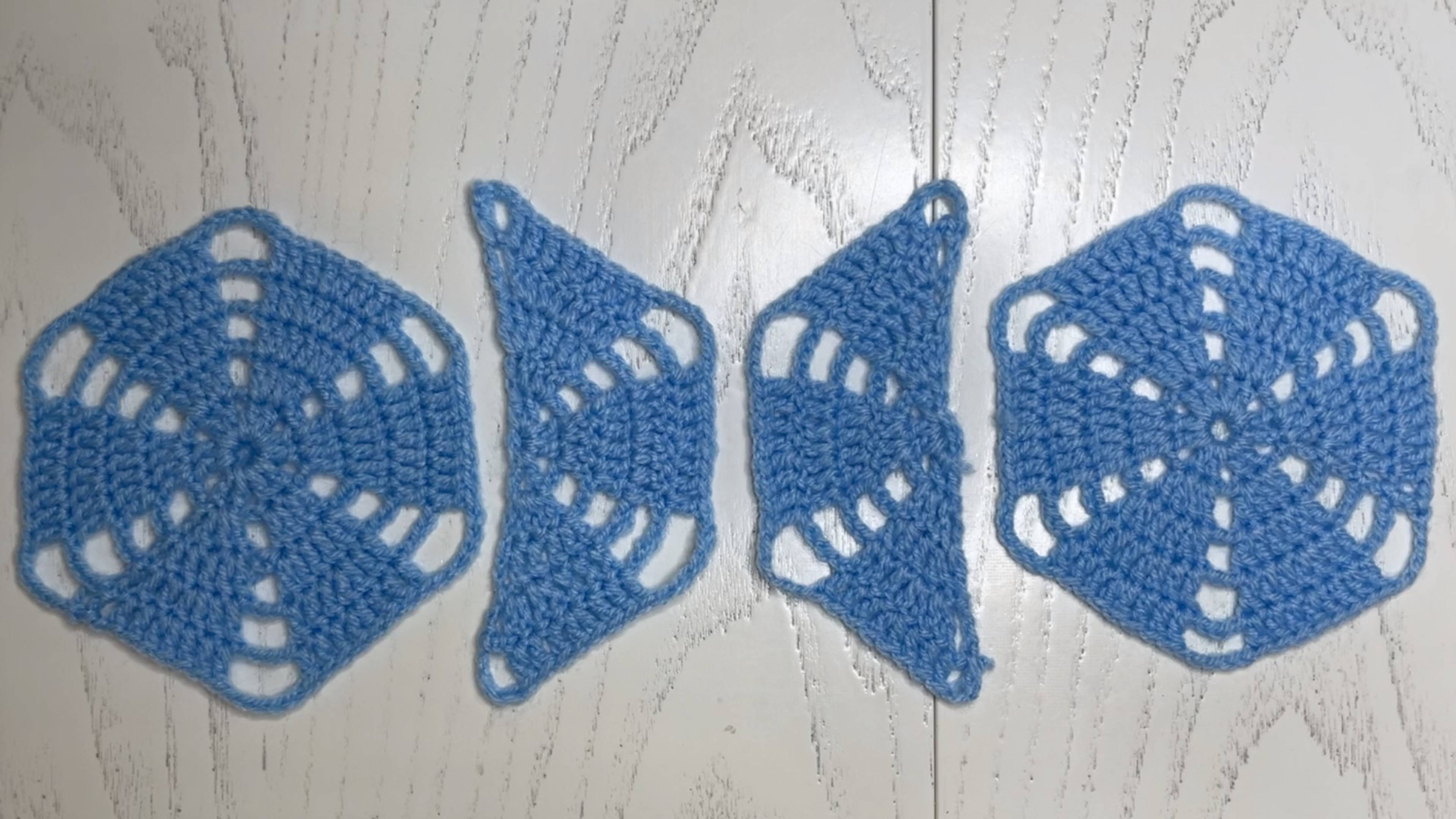 "Воздушная Сеточка" — Шестигранный мотив крючком  | Вязание для начинающих | Мастер-класс