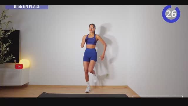 20 МИНУТНАЯ ТРЕНИРОВКА НА ВСЕ ТЕЛО СТОЯ - ЛЕТНЯЯ РАЗМИНКА (без оборудования) - Сжигает 200 калорий