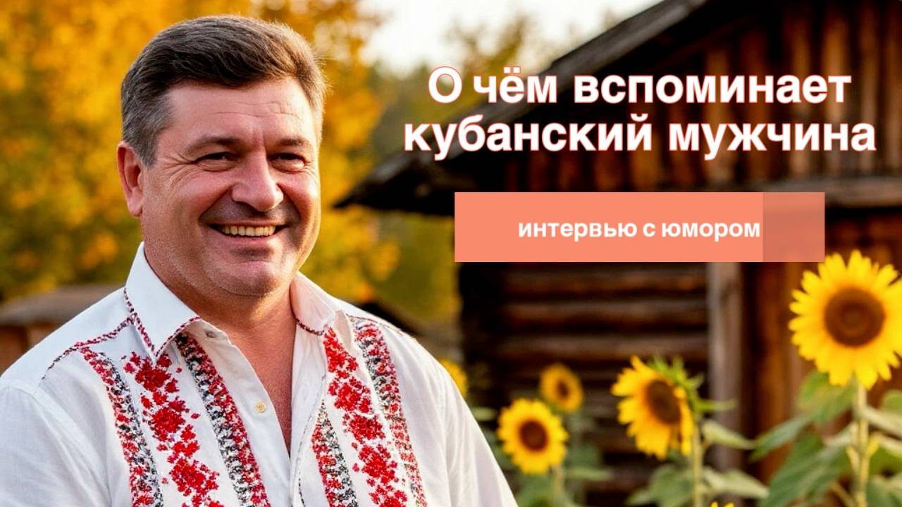 Кубанские мужчины  😀 – Интервью о прошлом превратилось в интервью о «бабах»