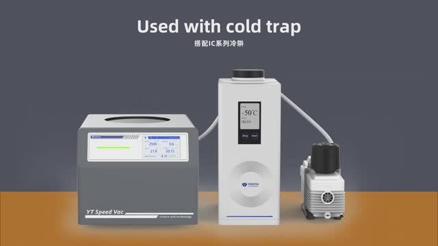 Вакуумный центрифужный концентратор, до 6×100 мл, сенсорный экран, SD-25/SD-25C