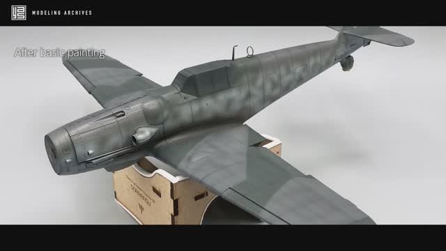 Messerschmitt Bf109 G-6 [Full Build Part 3] BORDER MODEL 1_35 - English subtitled version