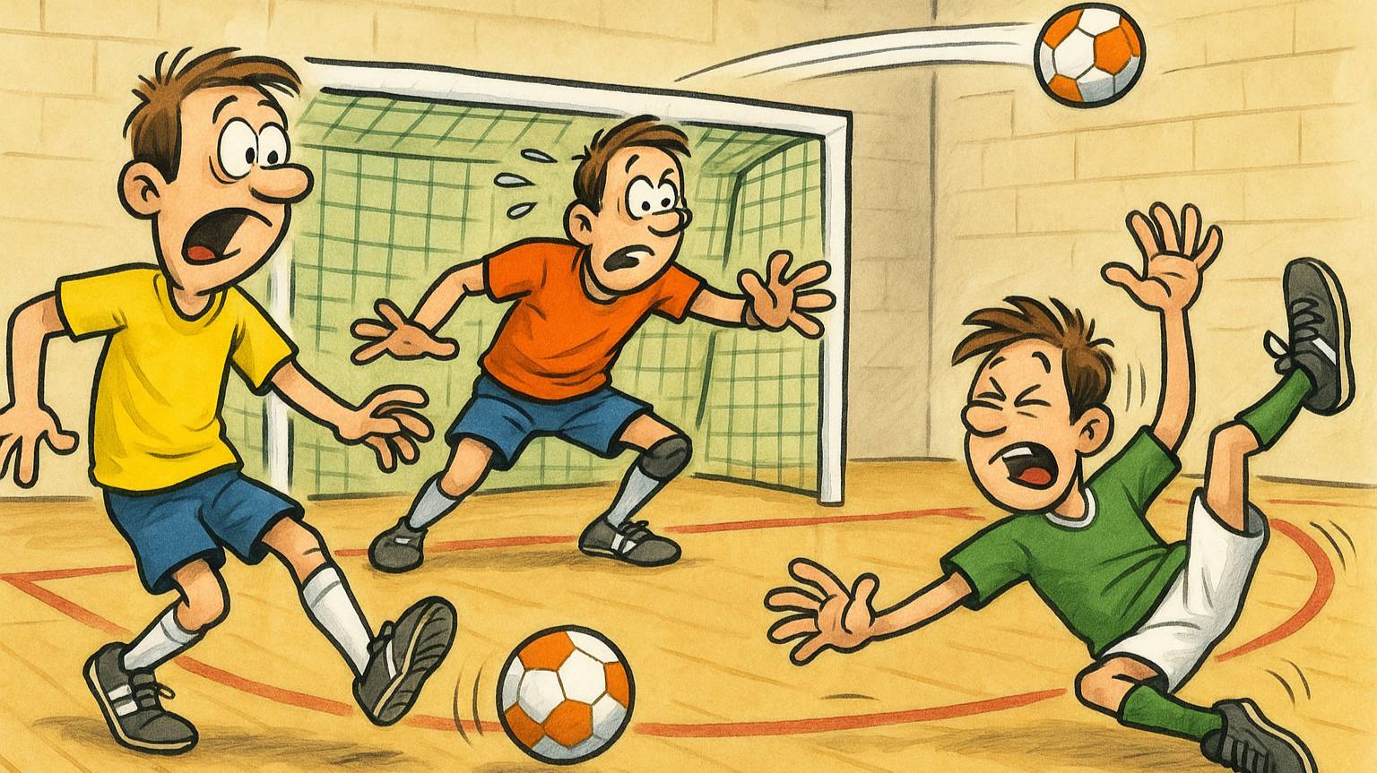 Мяч против нас футзальные моменты, когда всё пошло не так!