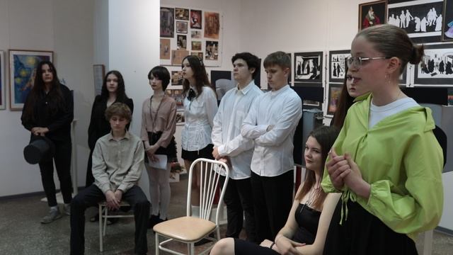 Выпускной художественного отделения ДШИ 1 им. Г.В. Свиридова Г.о. Балашиха, май 2025