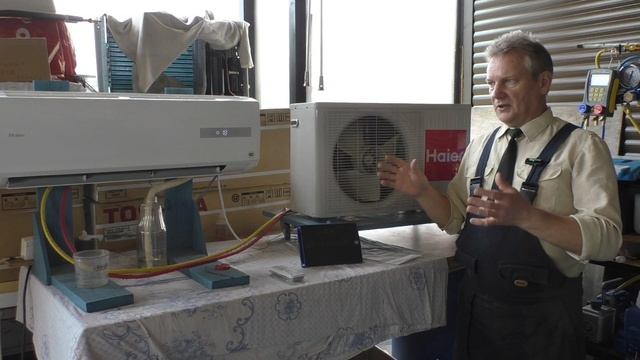 Сплит система Haier 07, обзор #split system #分体式系统