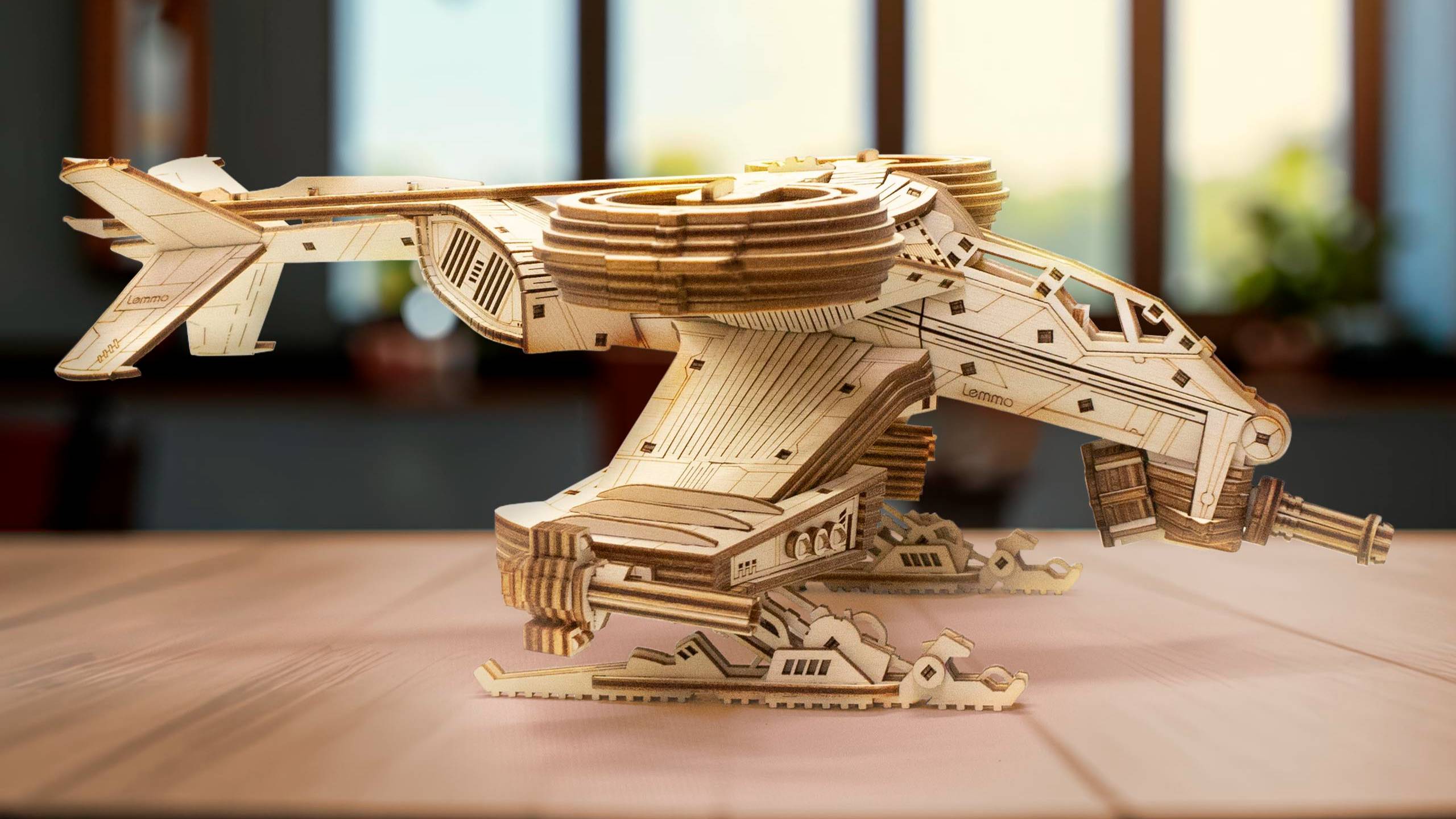 Презентация модели Футуристический вертолёт "Ночной беркут"