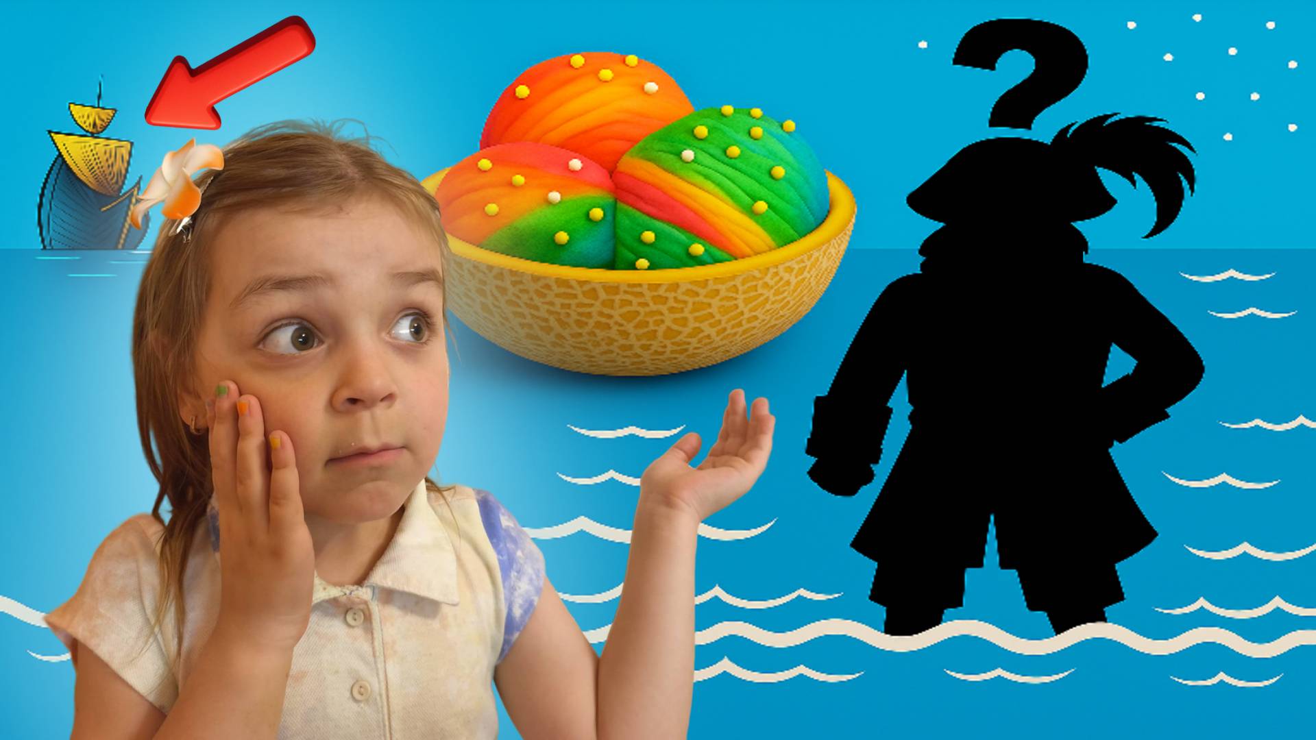 ПИРАТСКИЙ КОРАБЛЬ И ПЕННАЯ ВЕЧЕРИНКА Лия Бум и папа морские приключения - Видео для детей