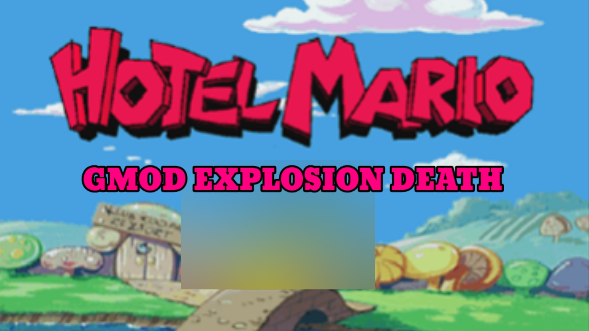 Hotel Mario Gmod explosion Death