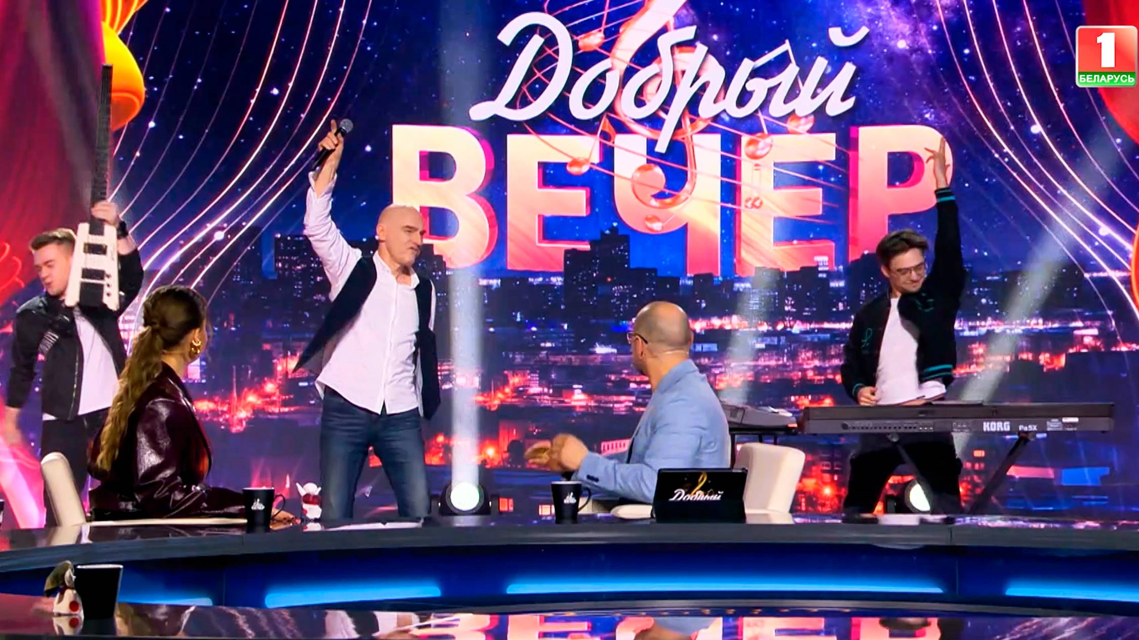 Андрей Державин в программе «Добрый вечер!» на телеканале Беларусь 1