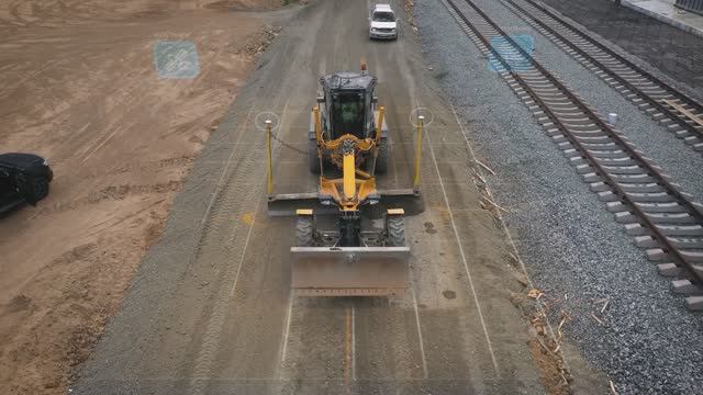 FJDynamics H36 (NAVMOPO) — автоматическая 3D-система нивелирования на автогрейдер