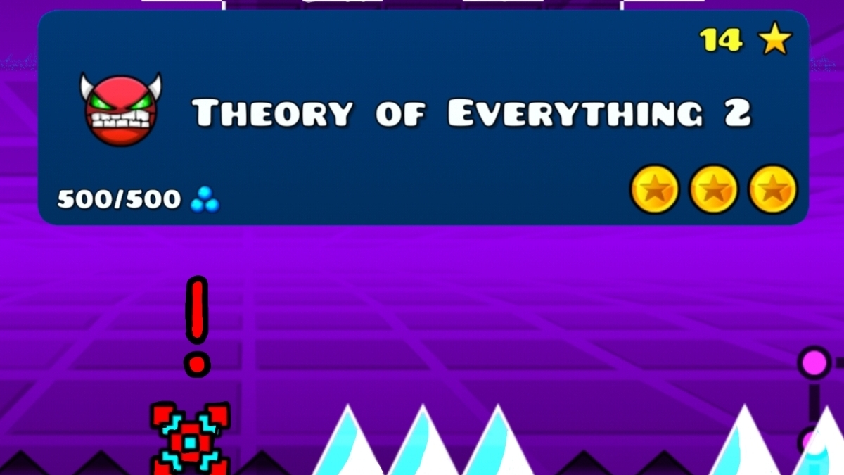 Прохожу Theory of everything 2!😉 - geometry dash(4)