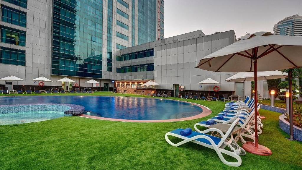 ОБЗОР НОМЕРА В Marina View Deluxe Hotel Apartment Дубай