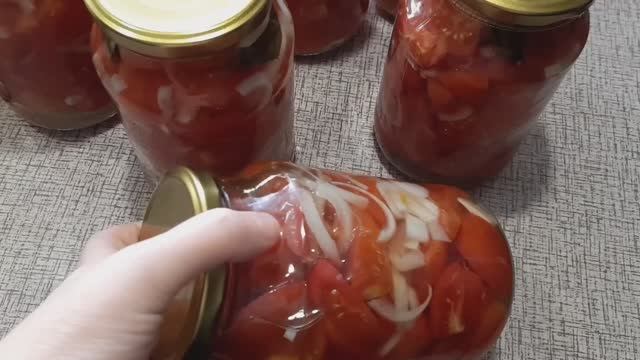 Самая вкусная заготовка из помидор на зиму