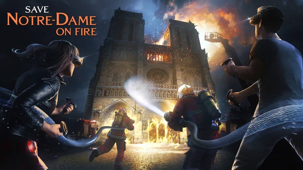 Save Notre-Dame on fire