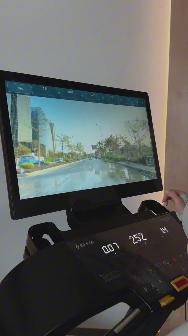 Мультимедиа кардио оборудования SHUA на Android