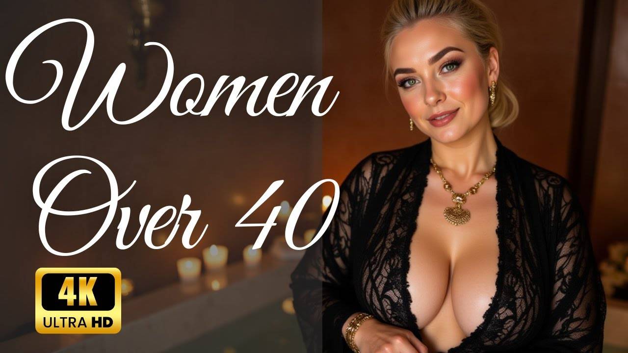 Natural Older Women Over 40  Elegance Compilation