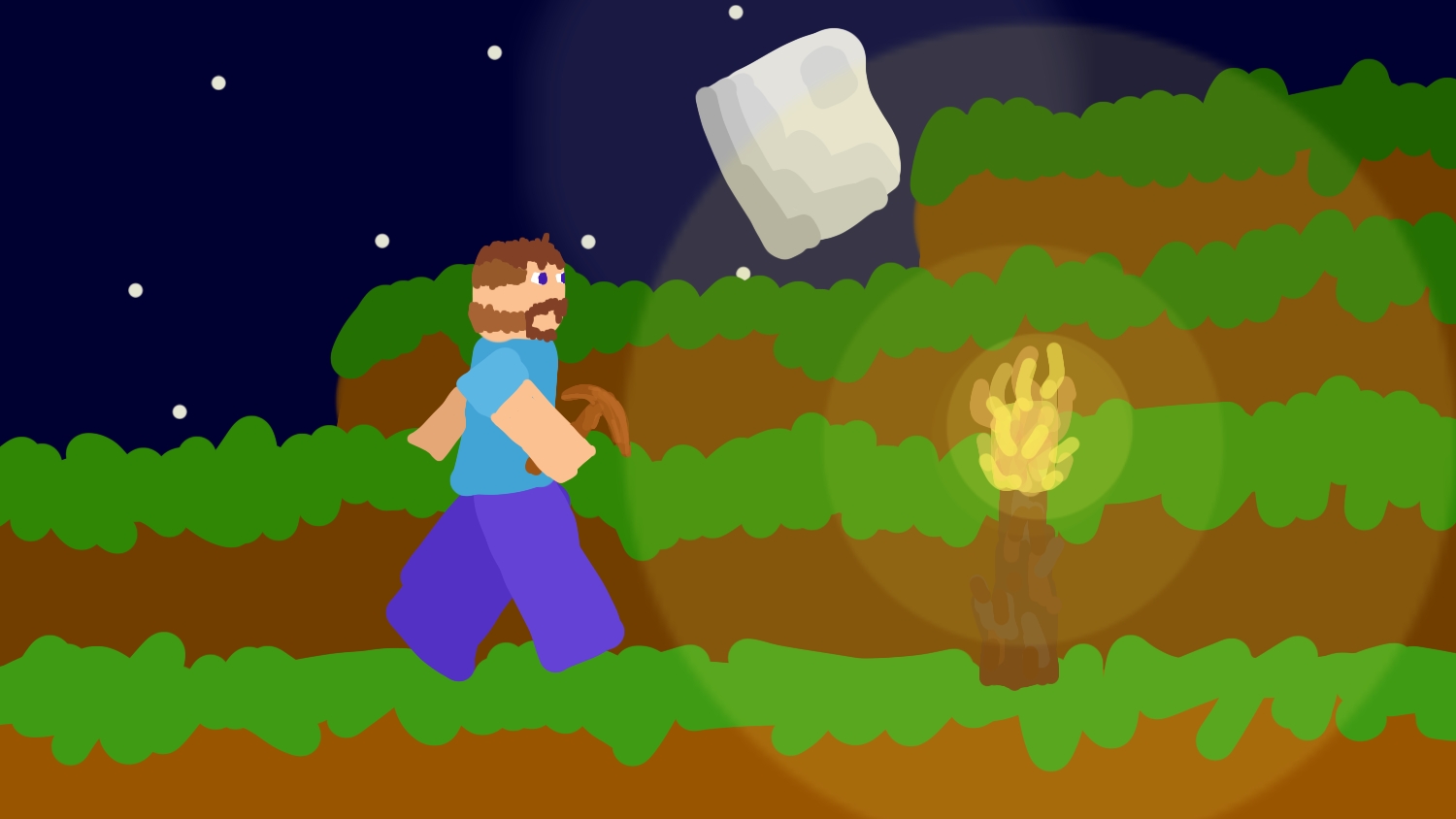 Я куб! Minecraft #1