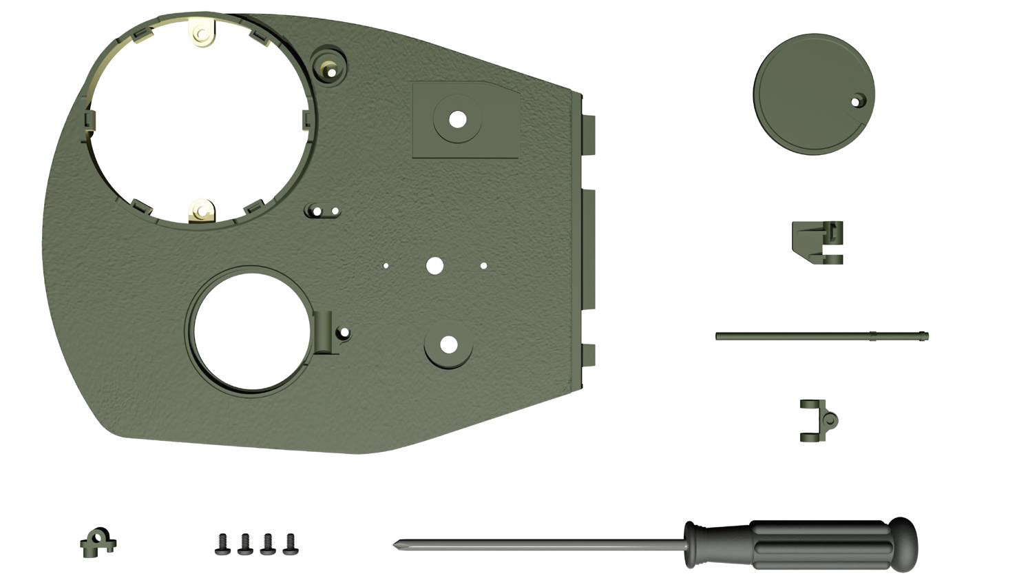 Сборка Танка ИС-2 №1