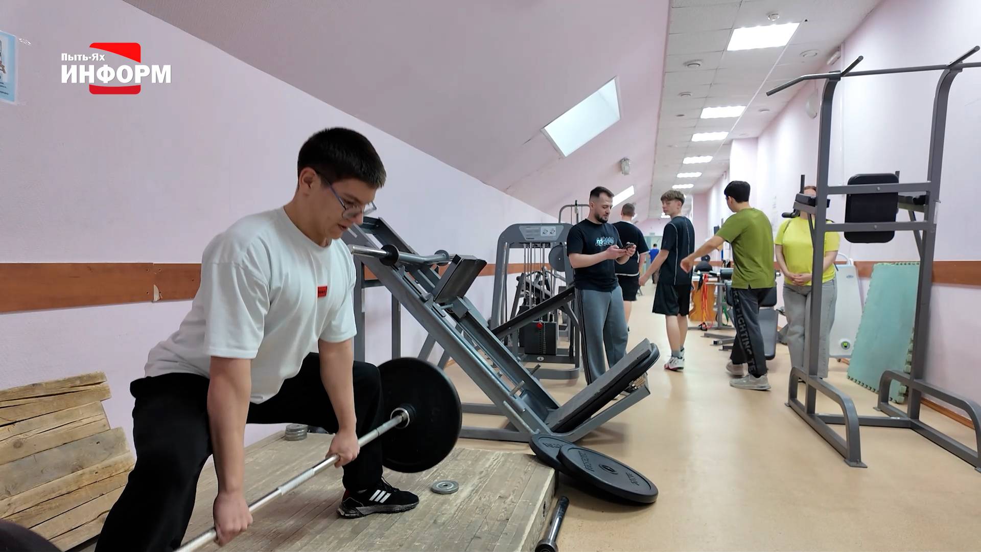 Открытое занятие по силовому троеборью