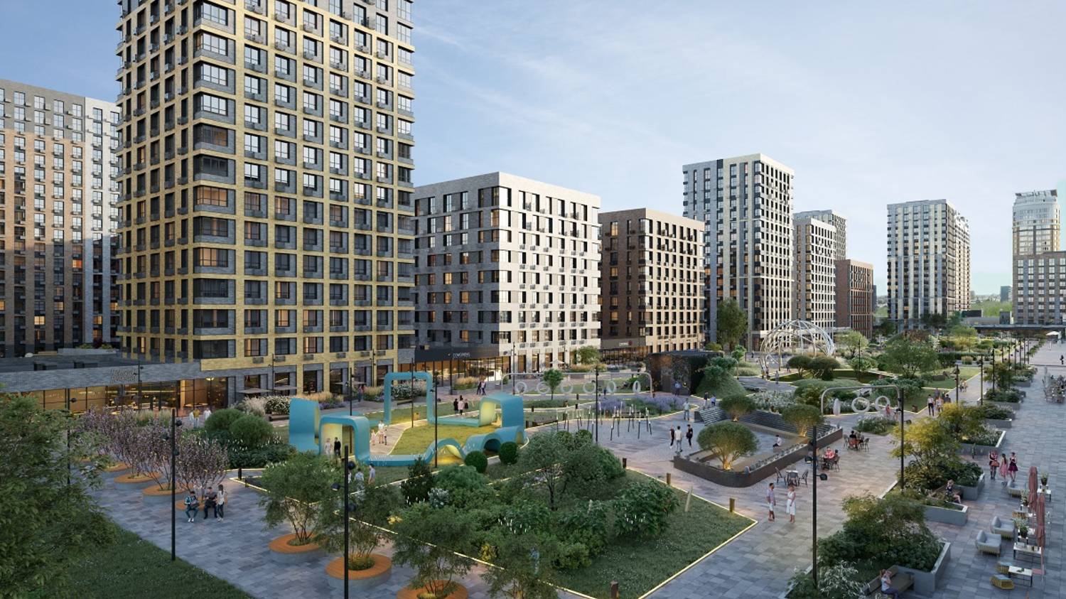 Жилой комплекс бизнес-класса "Патрики" в Краснодаре