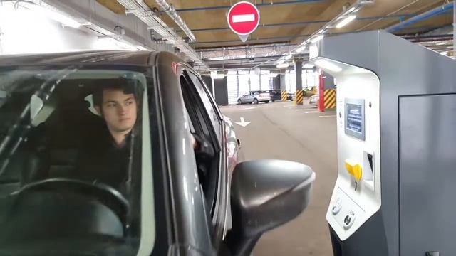 Парковочная система RPS.ТЦ «Столица», Москва, Солнцевский просп., 21. Выезд