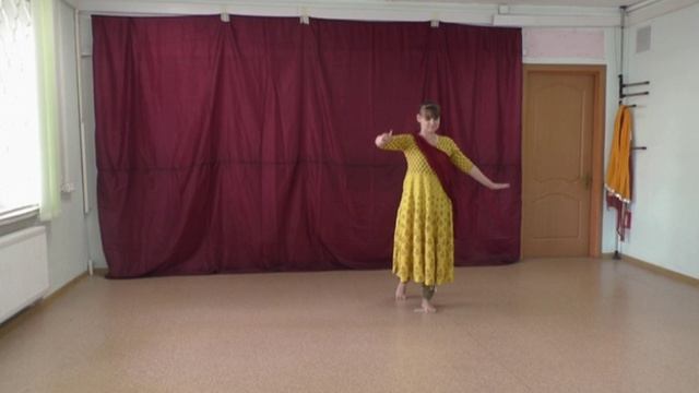 Ангикам Бхувнам | Шива Вандана | Стиль Катхак | МАРИЯ БИРЮКОВА | Экзамен на 3 года | Таранг | Москва