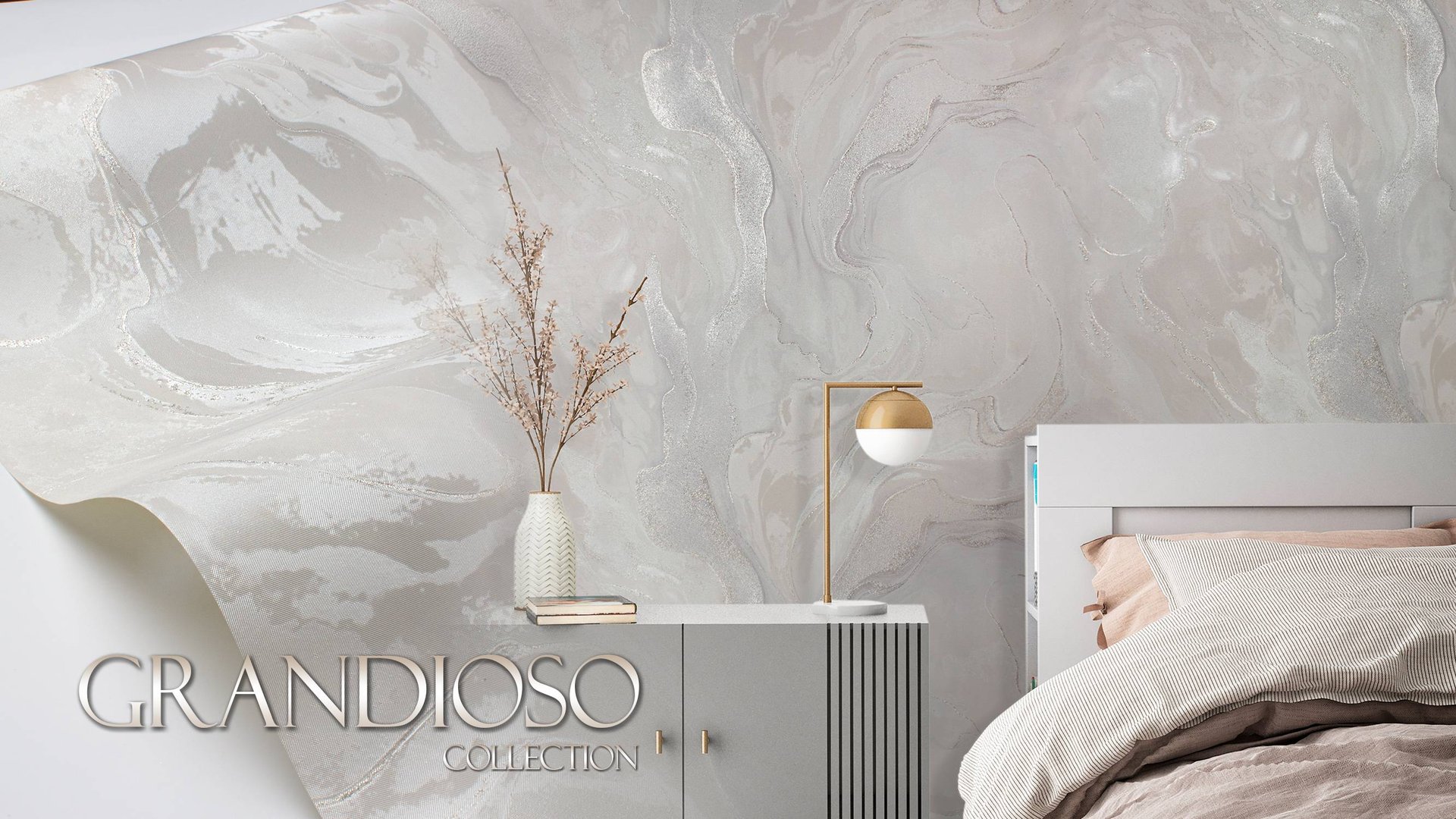 Коллекция обоев GRANDIOSO от Vitoria Stenova Exclusive (Виктория Стенова Эксклюзив)