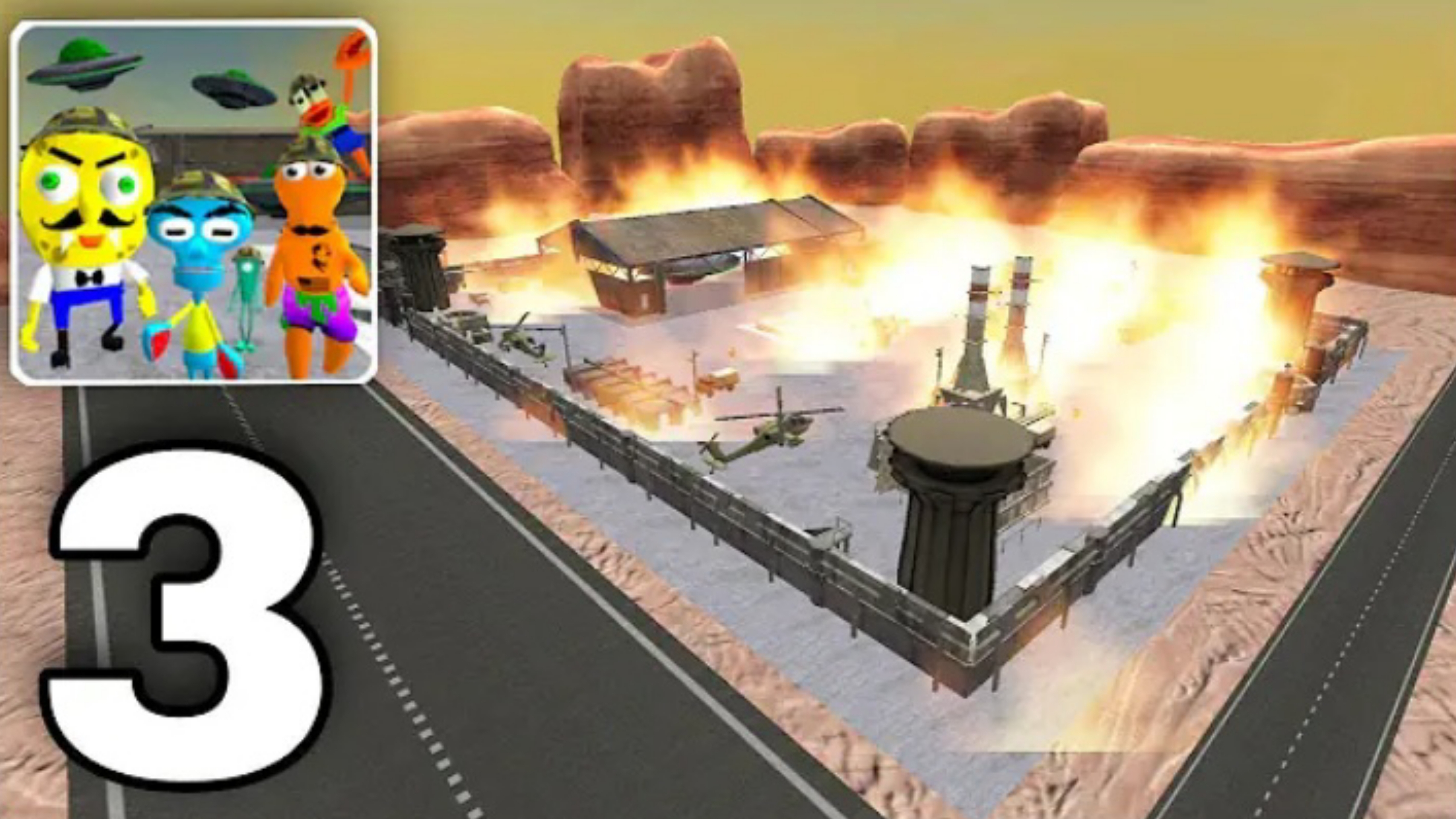 Sponge Area 51 Neighbor Escape Alien Base Secret Gameplay Level 11 To 15