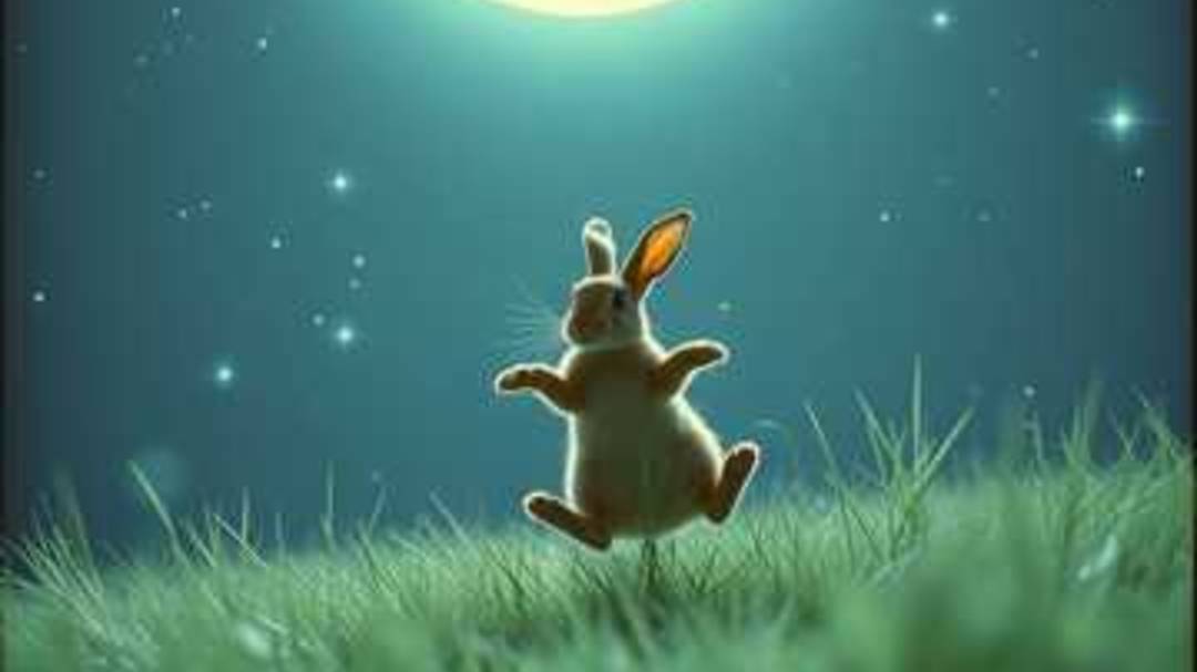 Смешной зайчик