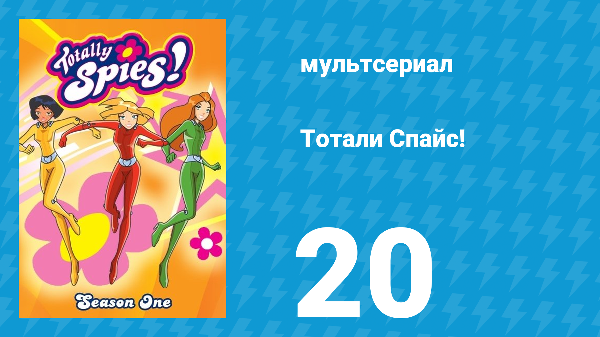 Тотали Спайс! 1 сезон 20 серия «Шпион родился. Часть 1» (мультсериал, 2001)