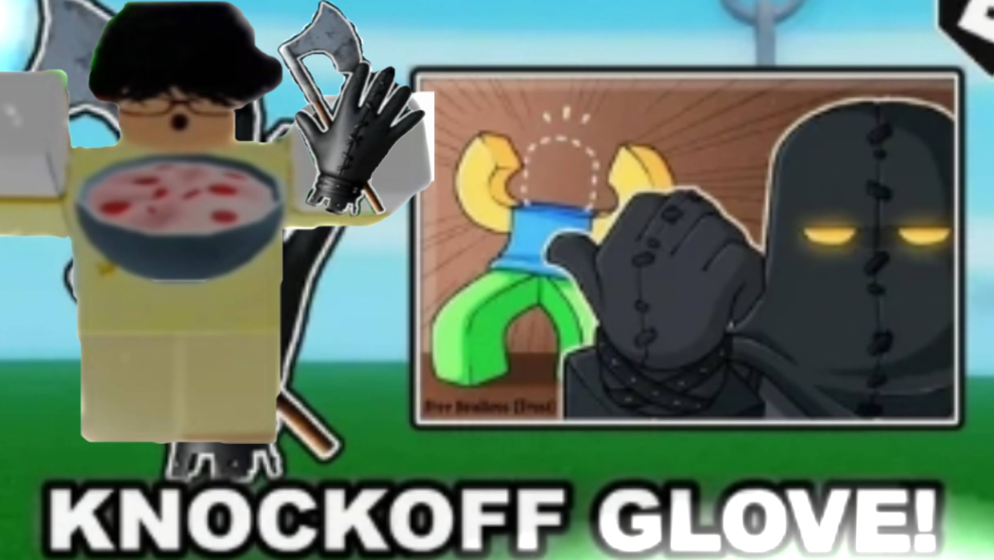 Как получить перчатку knockoff🪓 в slap batlles